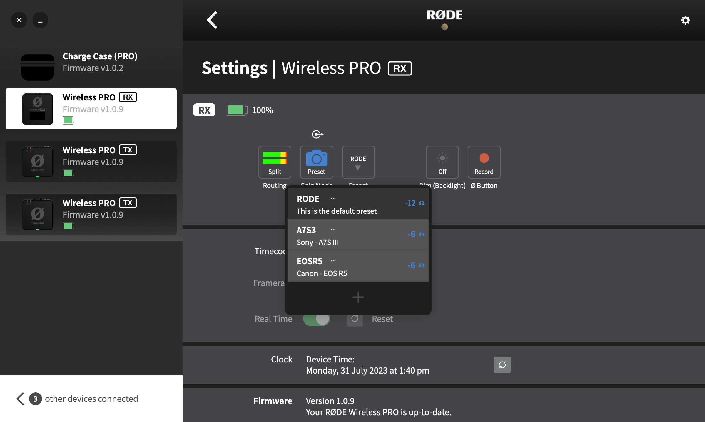 Wireless PRO | USER GUIDE & SUPPORT | RØDE